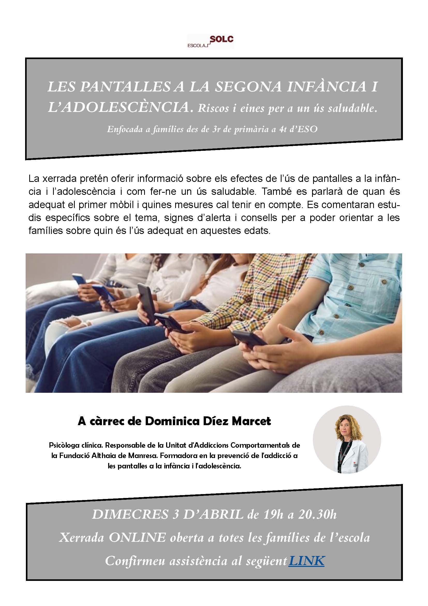 Escola de famílies – AFA Escola Solc